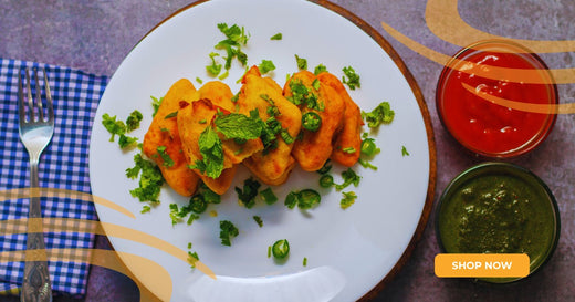 Make Crispy Delicious Aloo Pakora with Shree Aahar Aloo Mash